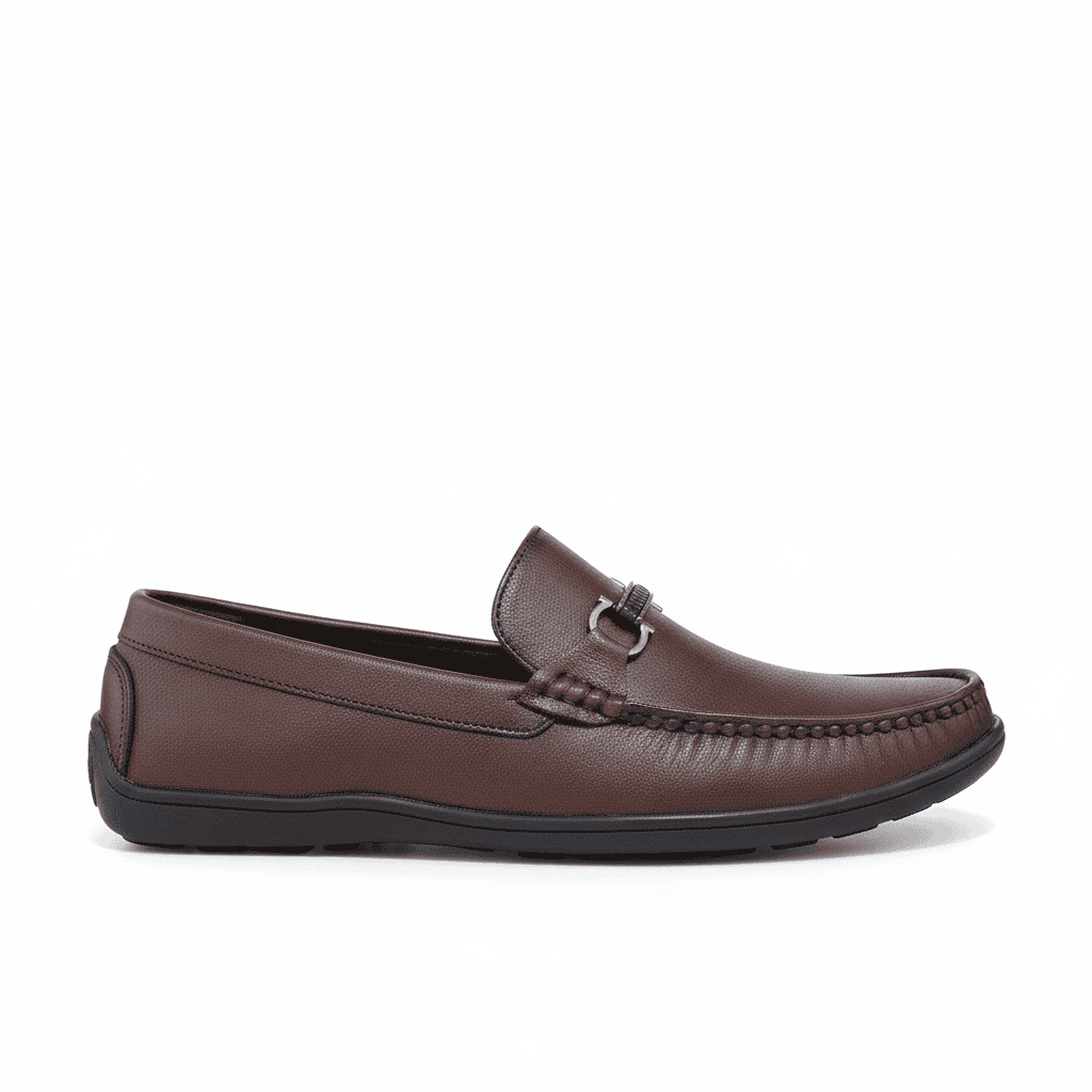 Men’s Black Formal Loafers | Refined Office Style by Metro
